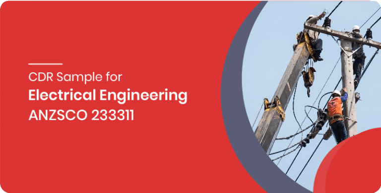 CDR Report Sample for Electrical Engineers