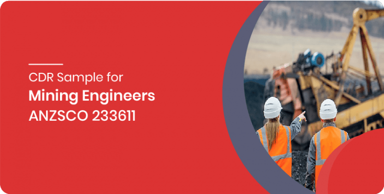 CDR Report Sample for Mine Engineers | CDR Writers Australia