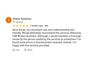 CDR Report Writing Services - Engineers Australia - CDR Australia ...