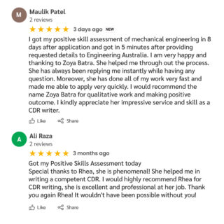 CDR Report Writing Services - CDR Writers Australia